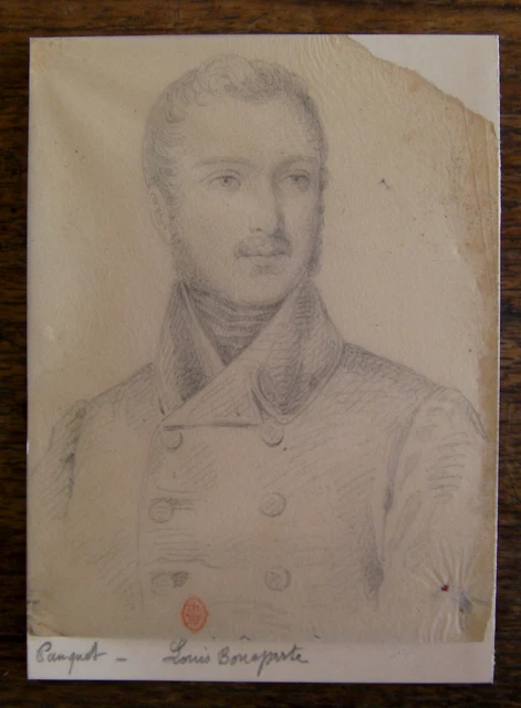 LOUIS PAUQUET PORTRAIT de Louis Bonaparte sur calque EUR 50,00 ...