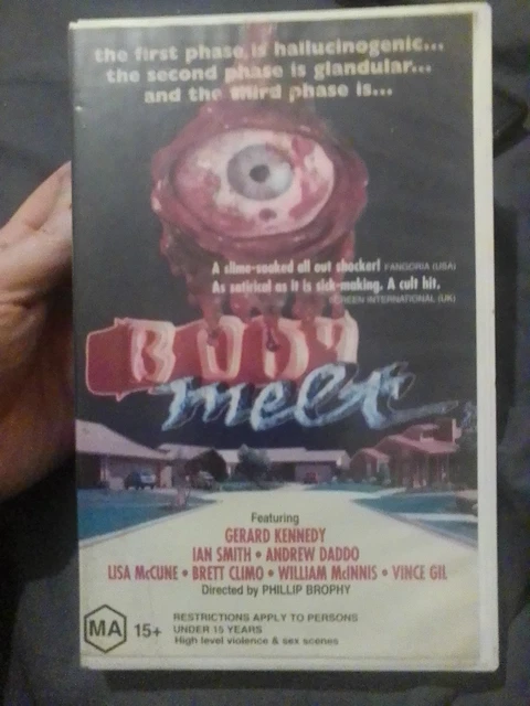 1993 BODY MELT- 21st Century Vhs Big Box Ex Rental Australian Cult ...