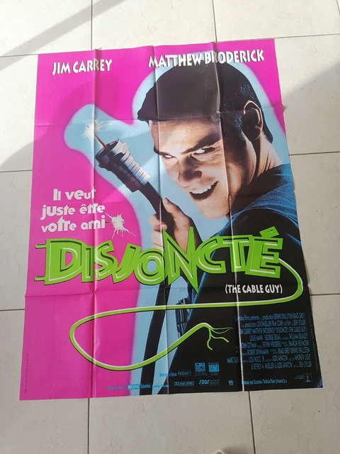 AFFICHE DE CINÉMA DISJONCTE JIM CARREY 120X160 EUR 20,00 - PicClick FR