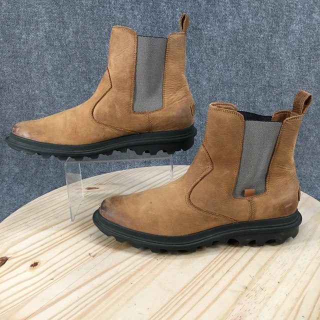 SOREL ACE BOOTS Mens 11.5M Chelsea Waterproof NM3441-286 Pull On ...