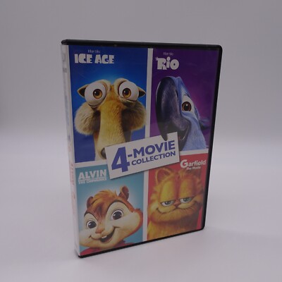ICE AGE / Rio / Alvin and the Chipmunks / Garfield (DVD) £13.20 ...