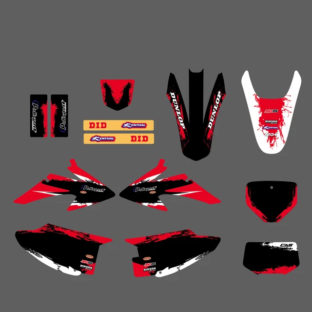 GRAPHICS KIT DECALS Stickers For Honda CRF150 CRF230 CRF150F CRF230F ...