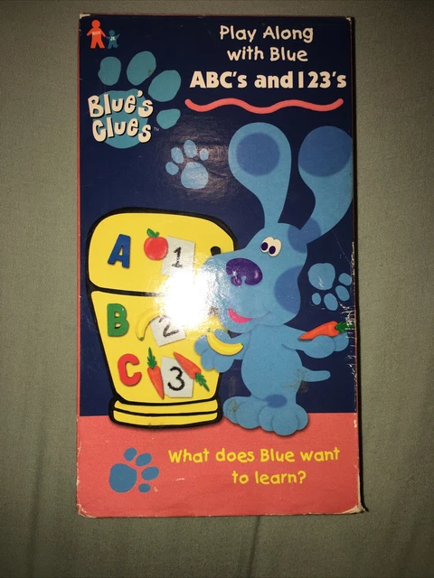 BLUES CLUES - ABC e 123s (VHS, 1999) EUR 7,10 - PicClick IT