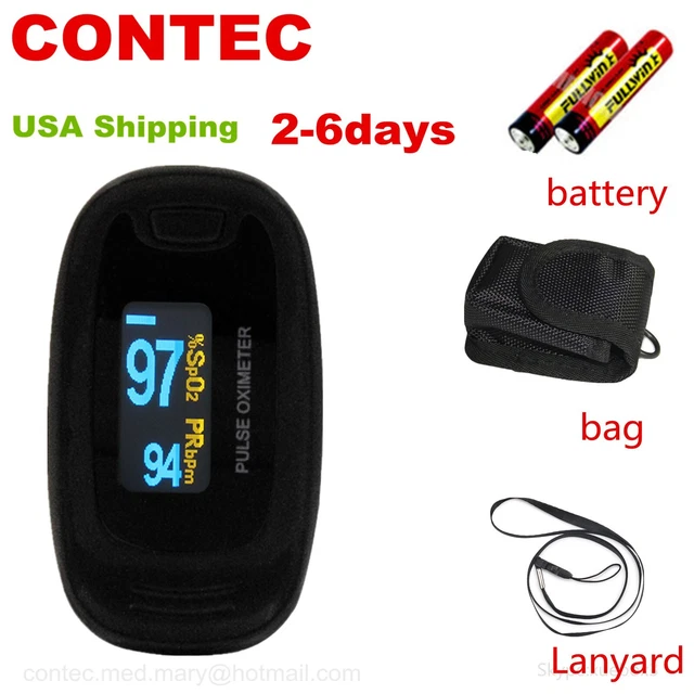 FDA FINGER PULSE Oximeter Meter SpO2 Heart Rate Monitor Oxygen ...