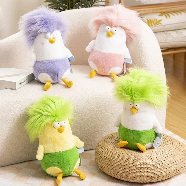 EXPLODING HEAD CHIEN Plush Toy With Short Pile Cotton For Kids And ...