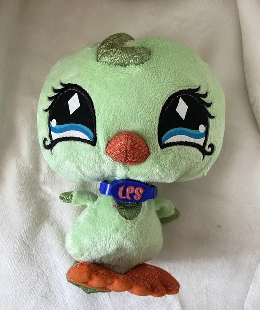 LITTLEST PET SHOP VIP Green Bird 8" Plush Original 2007 £10.80 ...