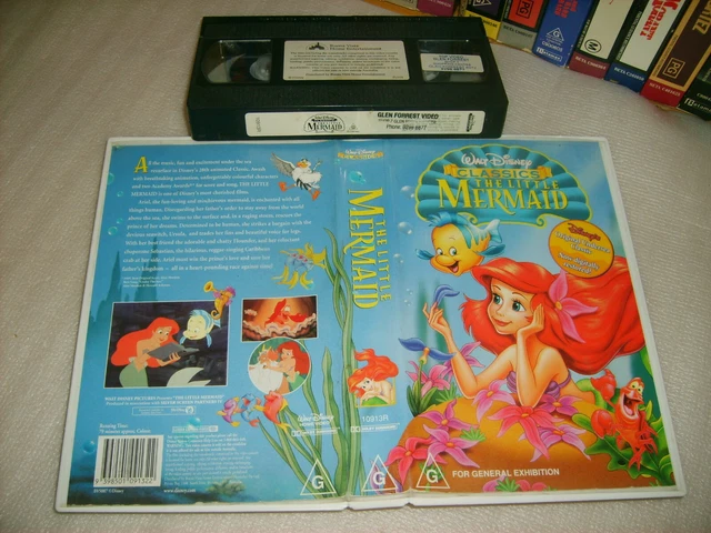 THE LITTLE MERMAID - Walt Disney - Very Rare - Big Box Australian Only ...