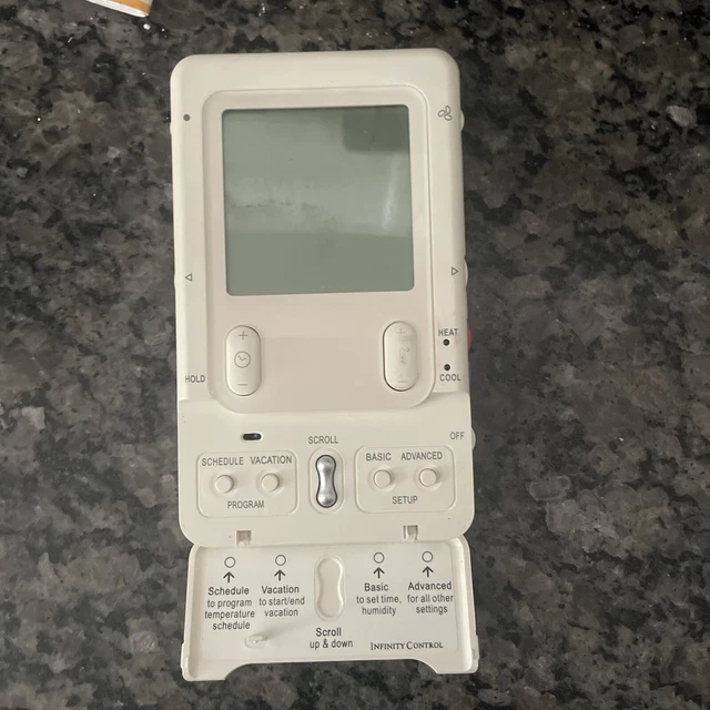 CARRIER INFINITY SYSTXCCUID01-V Digital Programmable Thermostat Version ...