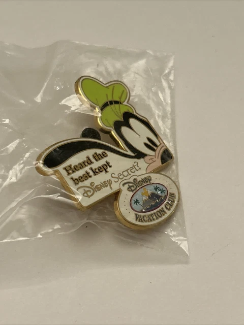 GOOFY HEARD THE Best Kept Disney Secret DVC Disney Vacation Club Pin ...