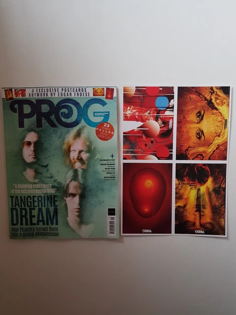 PROG MAGAZINE TANGERINE Dream The Pineapple Thief Bill Nelson Kyros 4 ...