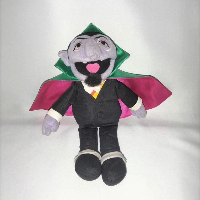 SESAME STREET THE Count Von Count Plush Dracula Soft Toy £19.50 ...