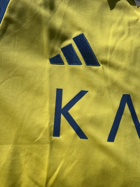 JP0459 UOMO XL adidas Cristiano Ronaldo Al Nassr FC '24/25 Casa Calcio ...