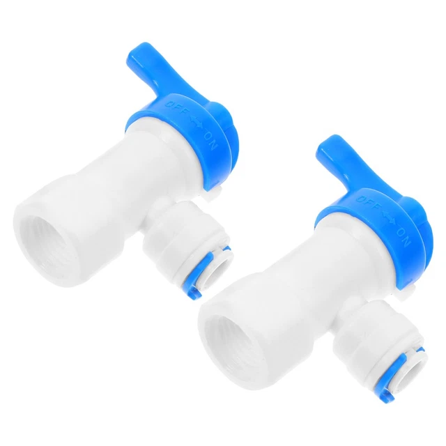 2 PCS WATER Distribution Valve Reverse Tank Aquarium Air Flow Control ...