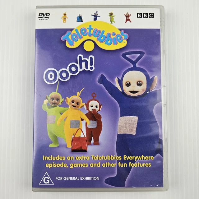 TELETUBBIES - OOOH! (DVD, 1997) Region 4 PAL - BBC ABC For Kids - Free ...