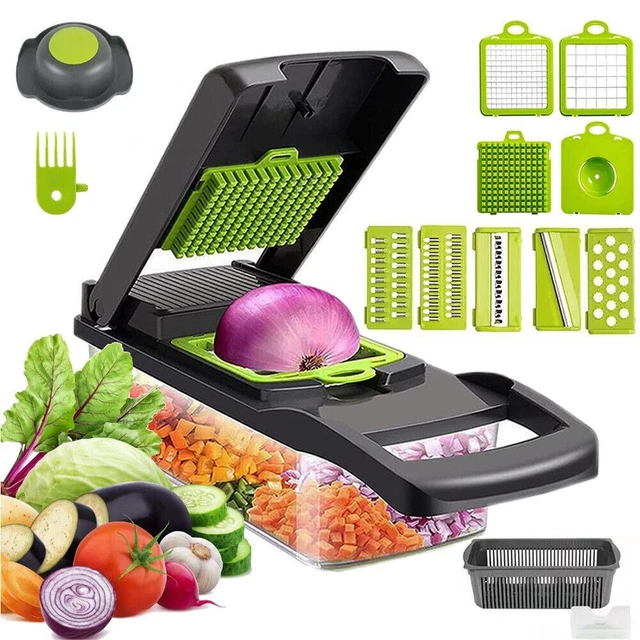 VEGETABLE CHOPPER,FOOD CHOPPERS Onion Chopper Veggie Slicer Cutter ...