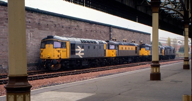 35MM RAILWAY SLIDE | Class 26 | 26037 Perth 1993 + copyright £3.99 ...