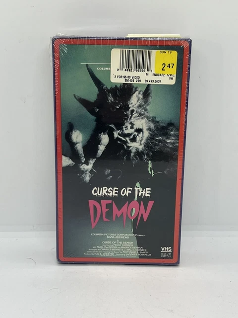 CURSE OF THE Demon Vhs ~ New ~ $18.00 - PicClick