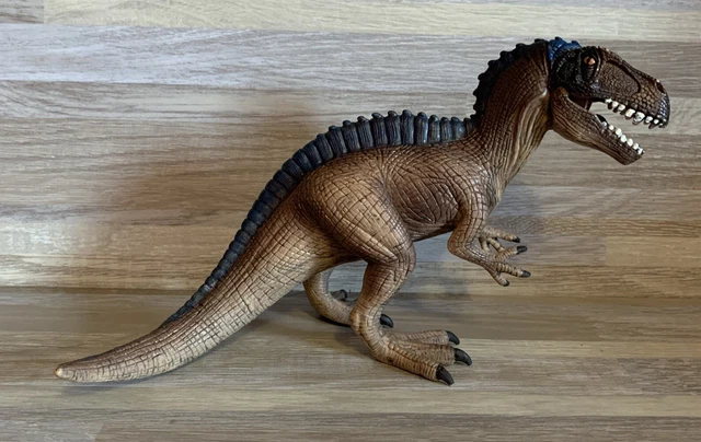 SCHLEICH DINOSAUR ACROCANTHOSAURUS Prehistoric Carnivore T Rex ...