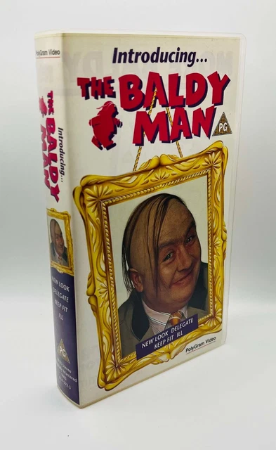 INTRODUCING THE BALDY Man VHS Video Tape Gregor Fisher Cert PG Rare ...