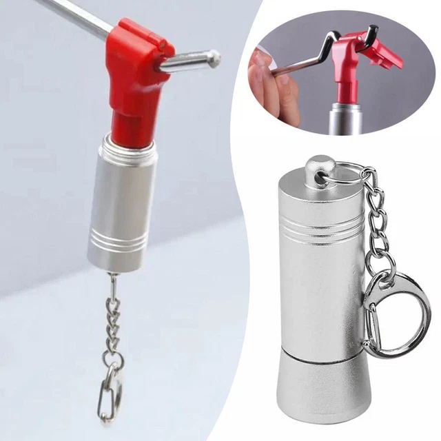 MINI PORTABLE STOP Lock Magnetic Key Peg Stop Lock Magnet Tool New $11. ...