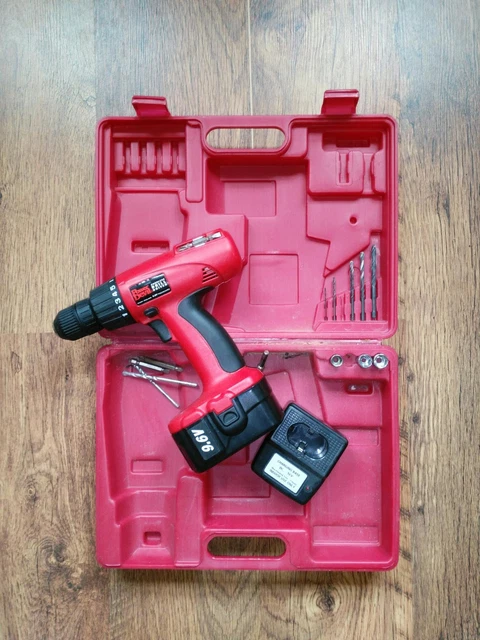 POWER DEVIL CORDLESS Drill 9.6V £7.50 - PicClick UK
