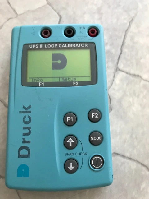 DRUCK | UPS III Loop Calibrator Stromschleifenkalibrator EUR 55,00 - PicClick DE