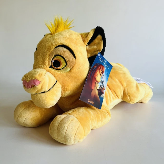 DISNEY SIMBA THE Lion King Soft Toy Cuddly Plush Animal Plushie 17 ...