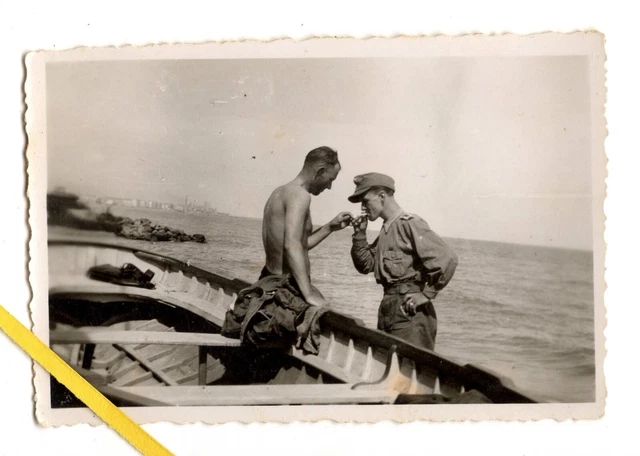 FOTO/PHOTO EMIL WITTMER 4/Infanterie Regiment 107, Mittelmeer, Italien ...
