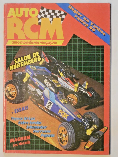 MAGAZINE DE MODÉLISME vintage - AUTO RCM N°54 mars 1986 EUR 6,00 ...