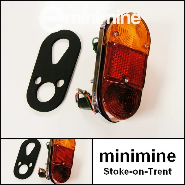 CLASSIC MINI MK1 Rear Light Lamp Unit R/H 13H223 O/S austin Rover ...