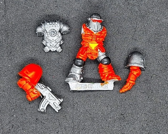ROGUE TRADER SPACE Marine Mk 2 Crusade Armour 40k Citadella Metallo ...