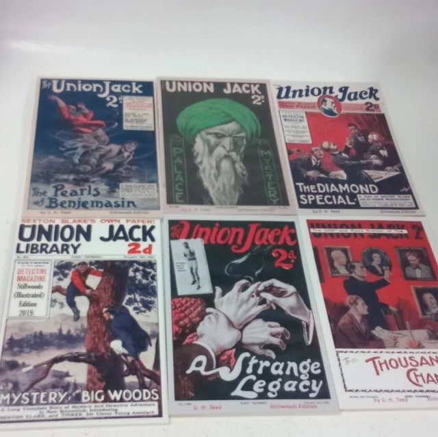 UNION JACK STILLWOODS Editions 6 Vintage Facsimile Magazines Bundle £9. ...