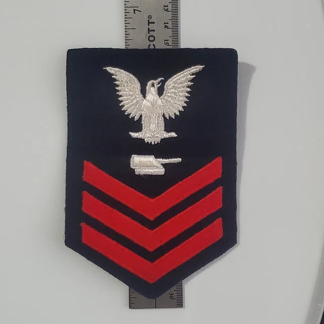 US NAVY ENLISTED Rates and Rating Badge Turret Captain $14.00 - PicClick CA