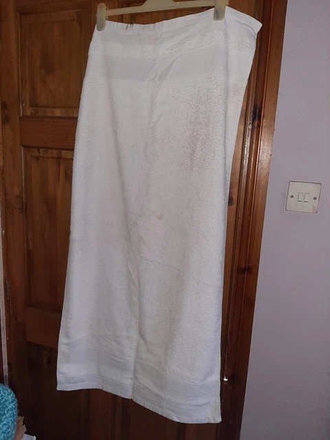 BRITISH ARMY POST WD WW2 1950 White Soldiers Hand Wash Towel, used. £9. ...