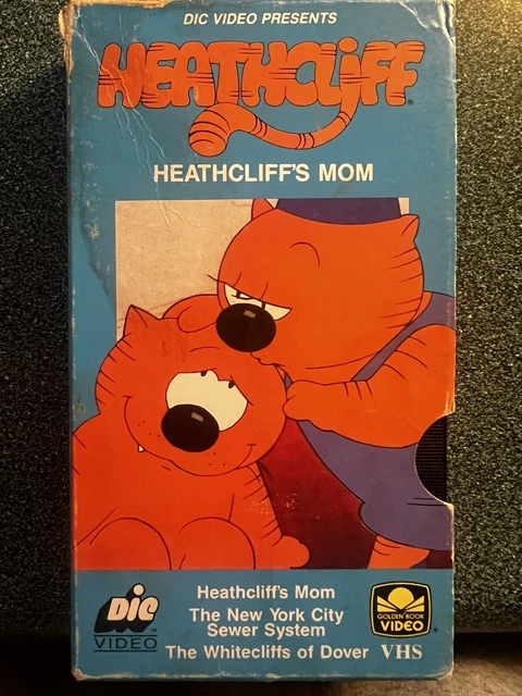 HEATHCLIFF HEATHCLIFF'S MOM VHS DIC Video 3 EPISODES Golden Book Video ...