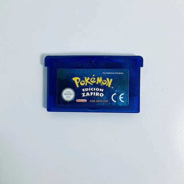 POKÉMON EDICIÓN ZAFIRO SNES Consola Super Nintendo 64 Nes Game Boy ...
