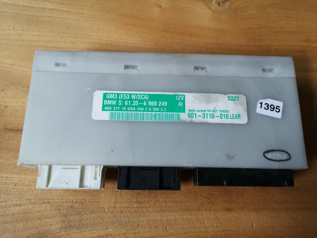 BMW E83 X3 E46 GM5 control unit basic module GM 5 star 12 lin high ...
