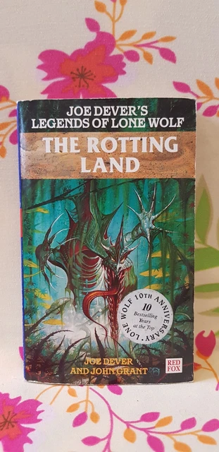 LONE WOLF THE Rotting Land 1994 Joe Dever First Edition Vintage Fantasy ...