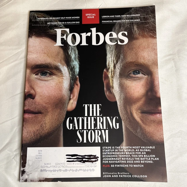 FORBES MAGAZINE SELF-MADE Women Lebron James Tiger Woods June July 2022 ...