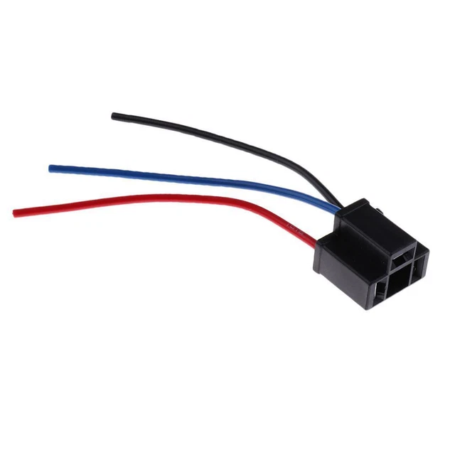 CAR H4 HEADLIGHT Female Socket 3 Wire Wiring Harness Connector $10.02 ...