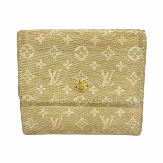 LOUIS VUITTON MONOGRAM Minilan Tri-fold Wallet, Porte-Monnaie-Vieux ...