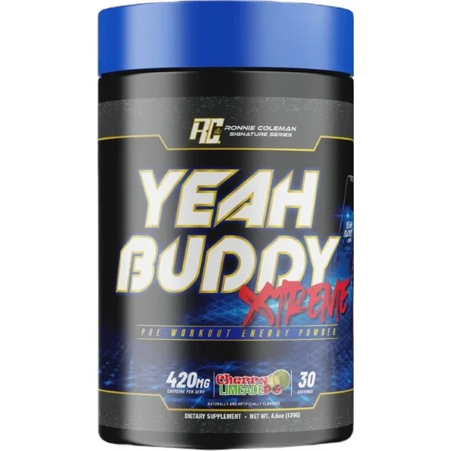RONNIE COLEMAN YEAH Buddy Xtreme Pre Workout 30 Servings | Energy ...