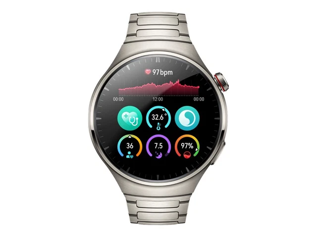 HUAWEI WATCH 4 Pro Elite Medes-L19M Titanium Smart watch 55020AMB EUR ...