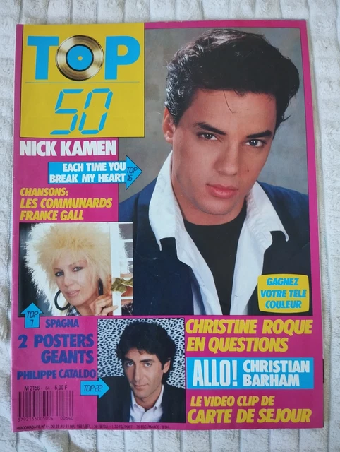 MAGAZINE TOP 50. N64 Nick Kamen Christine Rock Christian Barham EUR 10 ...