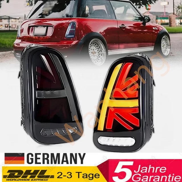 ROT LED RÜCKLEUCHTEN Für BMW Mini Cooper R50 R52 R53 2002-2006 E9 ...