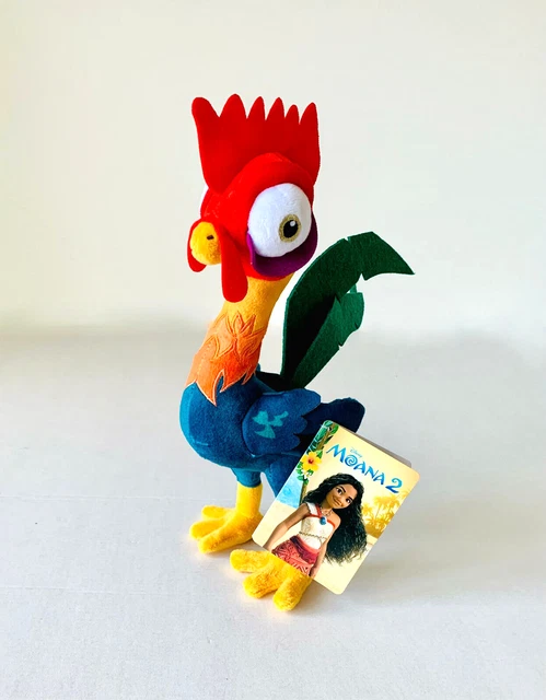 DISNEY MOANA 2 SOFT PLUSH HEI HEI THE ROOSTER 30cm TOY £17.00 - PicClick UK