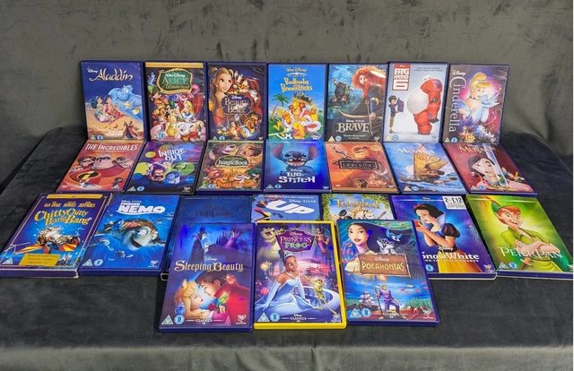 DISNEY ANIMATION DVD Collection Classic Family Movies Bundle £9.99 ...