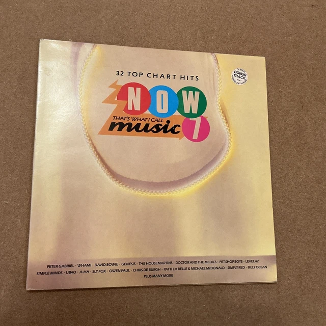 NOW THAT'S WHAT I Call Music 7 1986 Double LP Vinyl Record £1.16 ...