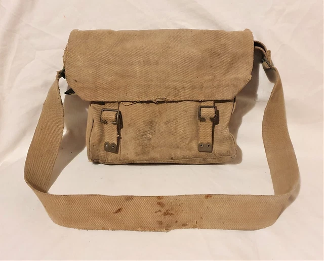 ORIGINAL WW1 BRITISH Army 1908 Pattern Webbing Haversack Small Pack ...