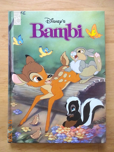 DISNEY'S BAMBI, MOUSE Works, large HC, 1996. 1570824037. NEW. £14.15 ...
